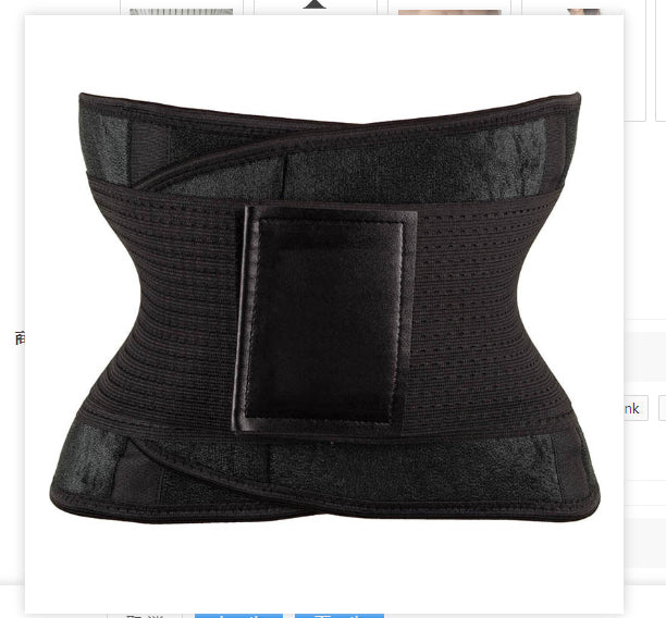 Waist Trimmer Belt Body Shaper Abdominal Trainer Weight Loss Fat Burni ...